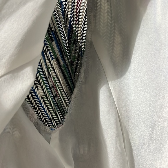 mona leah | Jackets & Coats | Mona Leah Couture Large Multi Color Open ...